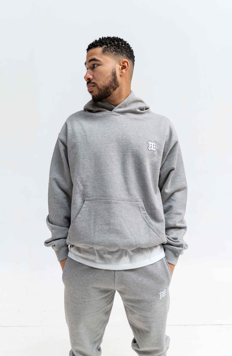 Harushi logo hoodie - Grey